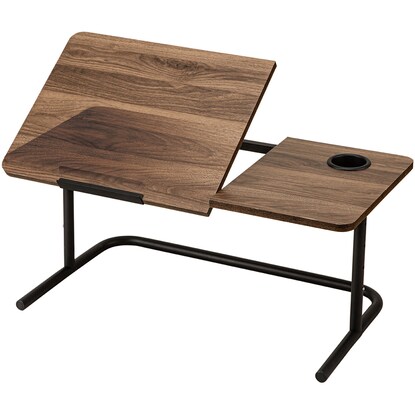 昇降式テーブル 幅80cm(YB01 8040 ミドルブラウン) | Sizeee