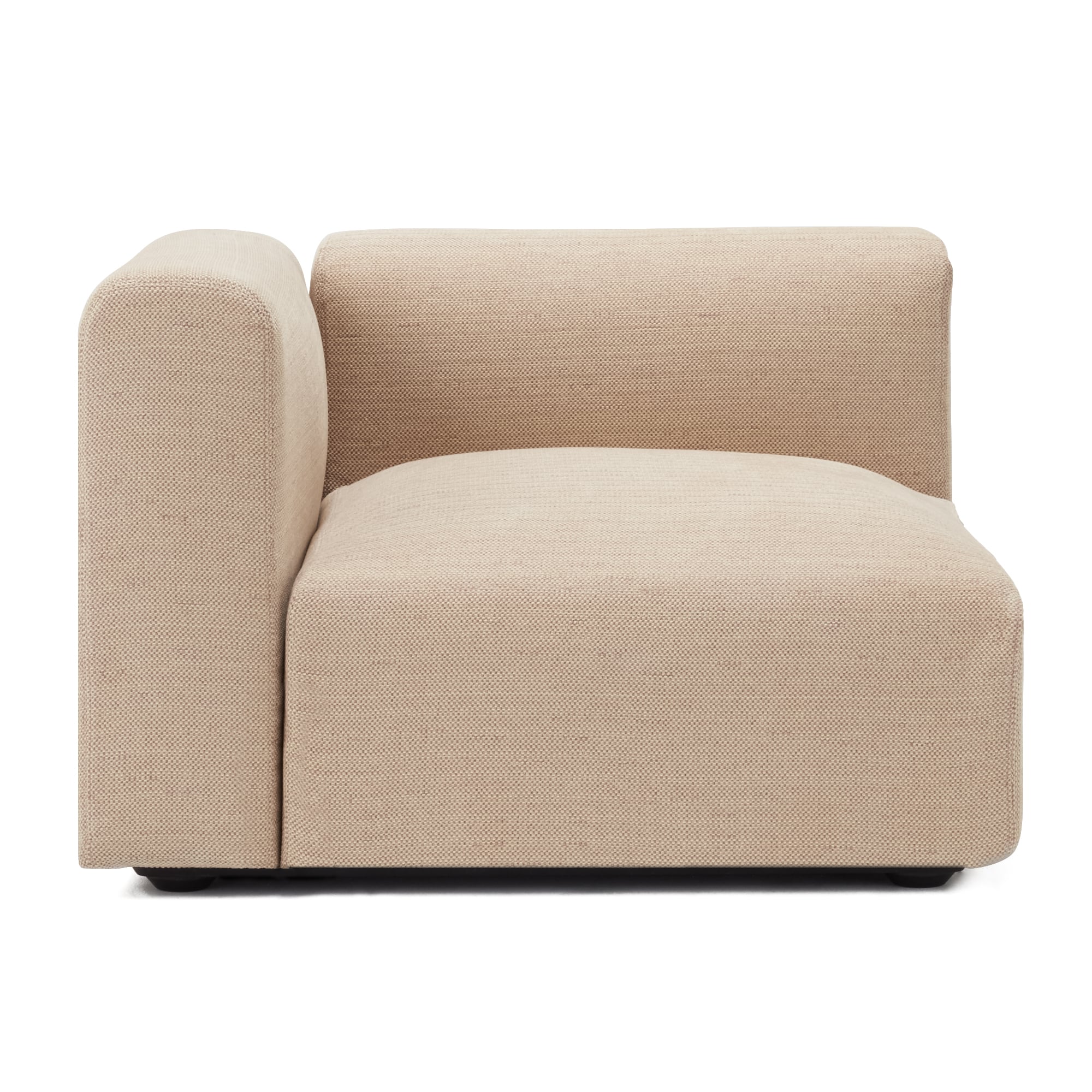 綿ポリエステル変り織ユニットソファ・アーム付・大・幅98cm用カバー/ベージュ | Sizeee