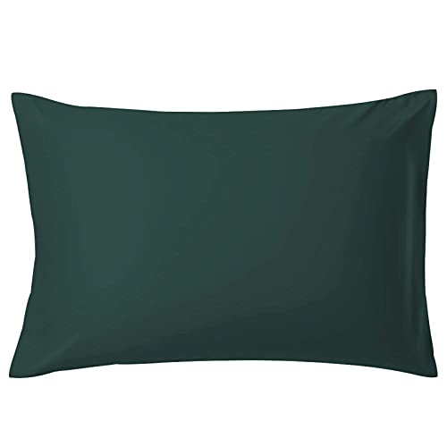 AYO 枕カバー 高級棉100 全サイズピローケース ホテル品質 サテン織 300本高密度 (ピーコックブルー1, 43*63CM) | Sizeee