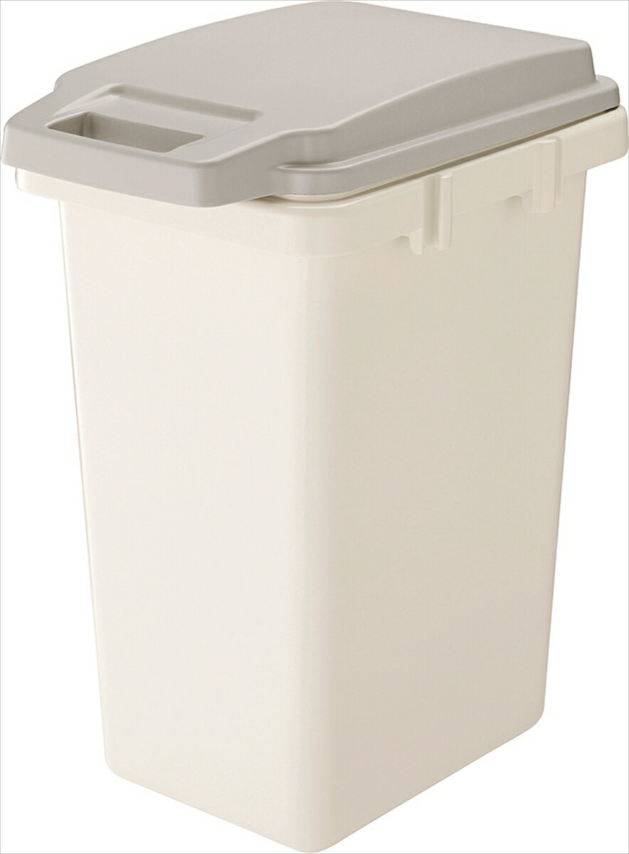 抗菌ペール 防臭 45JS グレー RSD-75GY ゴミ箱 ダストボックス 抗菌ペール 抗菌 防臭 防汚加工 パッキン付き キッチン 連結可能 ロック付き シンプル 菌に強い 45L 分別 ...