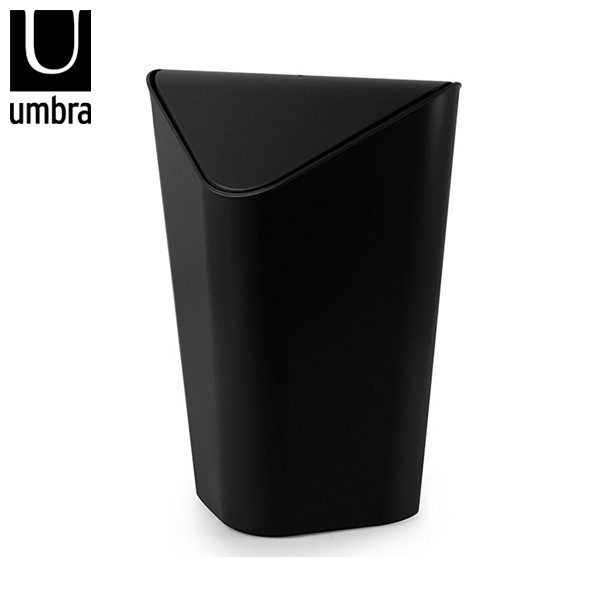 【店内全品ポイント5倍〜10倍】Umbra コーナーカン M ブラック ゴミ箱 2086905040 アンブラ アントレックス | Sizeee