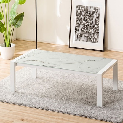 センターテーブル(エスペルト120 WH) | Sizeee