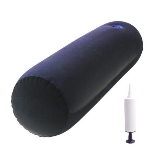 Quikaboo だきまくら エアークッション 抱き枕 円柱型 だきまくら穴付き 体位変換 エアー 腰枕 インフレータブルパッド インフレート式 高反発 長い枕 空気入れ付き ...