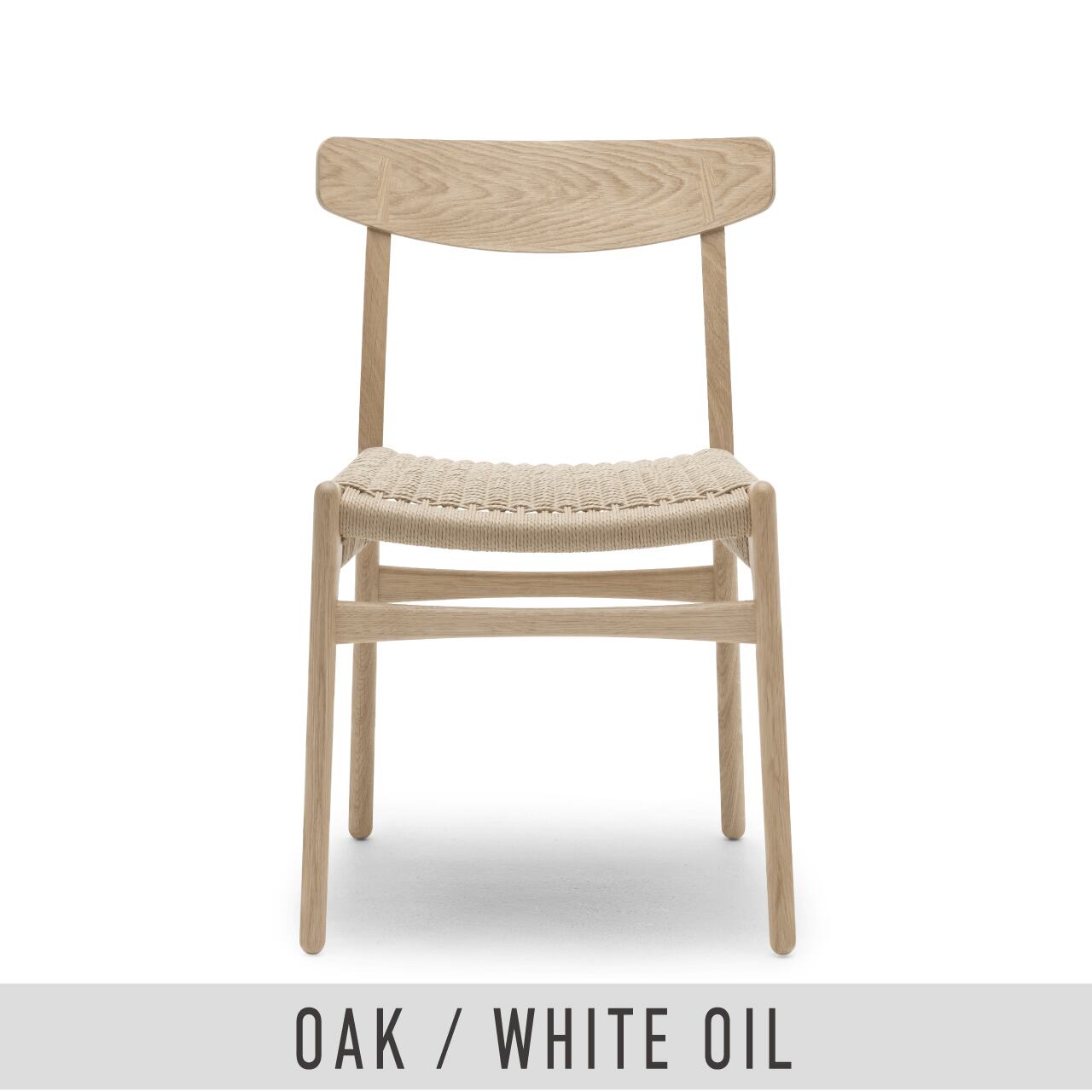CH23 / オーク材 ホワイトオイル仕上げ / CARL HANSEN & SON（カール・ハンセン＆サン） / ハンス J. ウェグナー / ナチュラルペーパーコード / oak ...