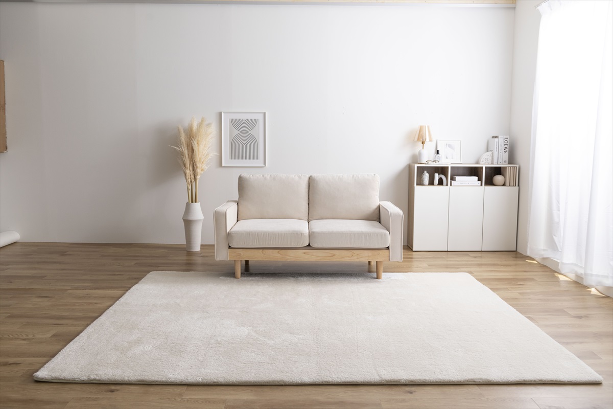 幅135コーデュロイソファ 2人掛け Moss NET11936940 | Sizeee