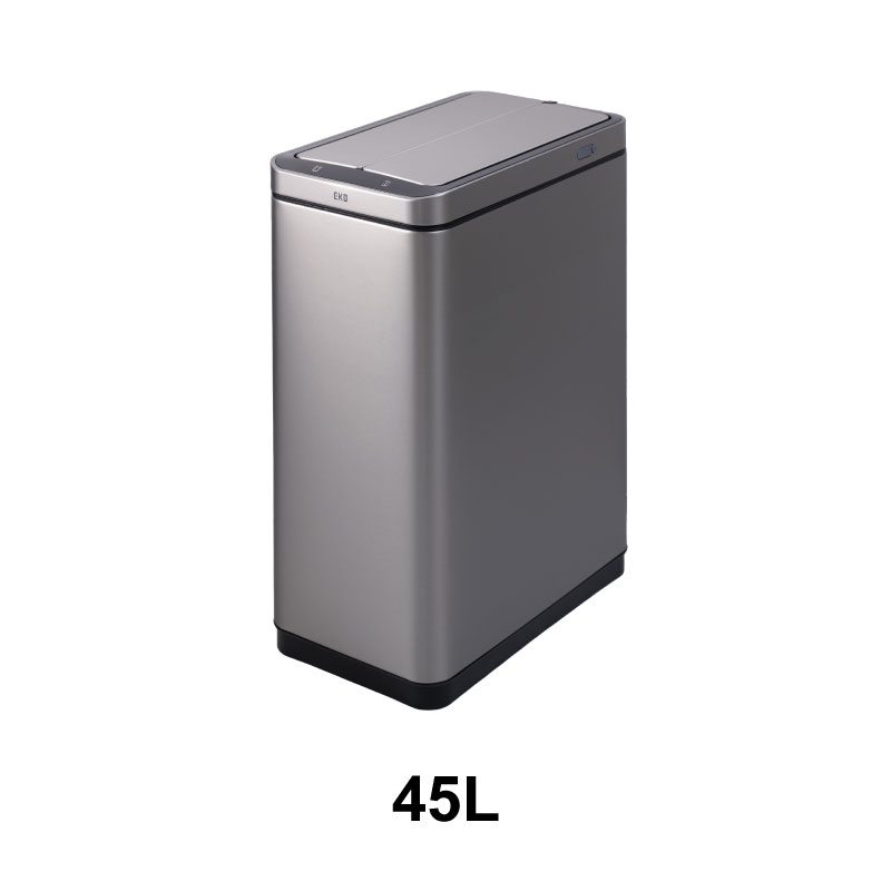 センサー式自動開閉 ゴミ箱 45L エックスウィング センサービン 充電式 EKO | Sizeee