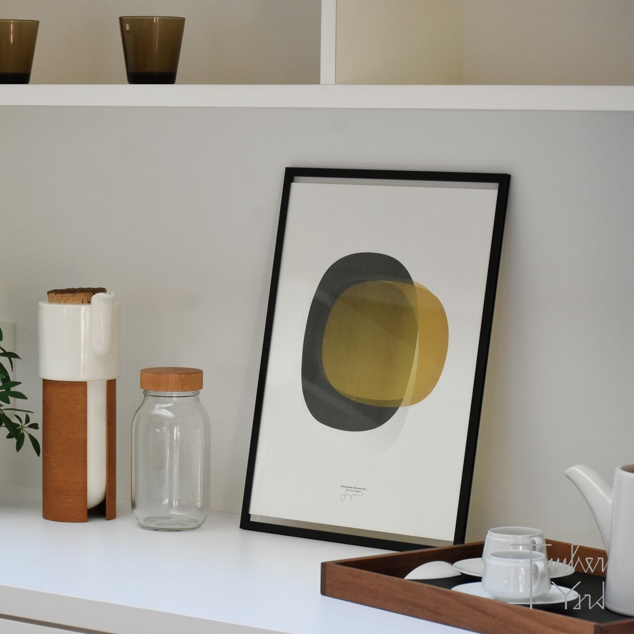 【ONLINE限定】Frame A3｜black | Sizeee