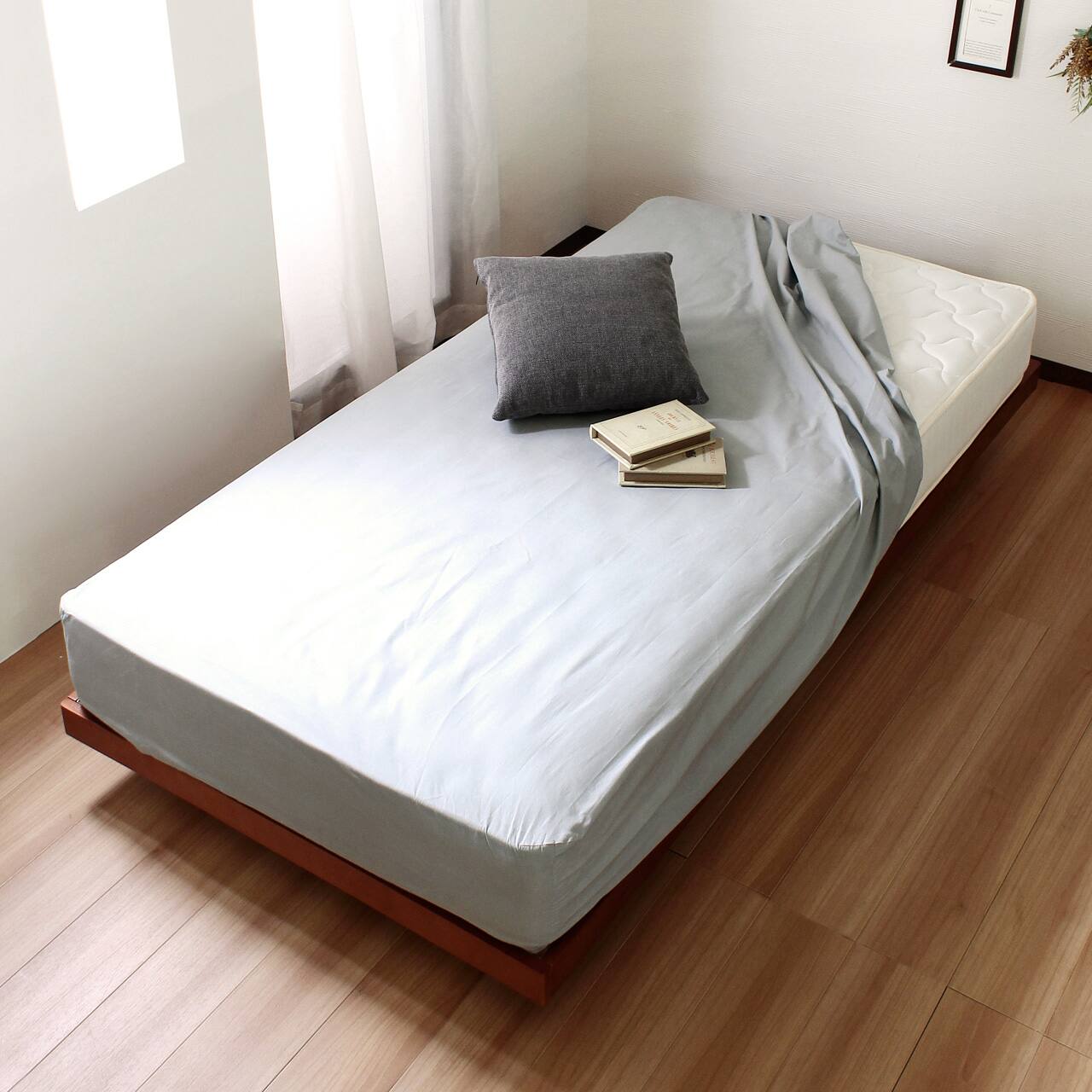 【ダブル】シーツ 簡単取付け・取外し レナトス ノンストレスシーツ 綿100% / D | Sizeee