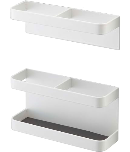 山崎実業(Yamazaki) マグネット アンブレラスタンド ホワイト タワー tower 傘立て スリム 7641 | Sizeee