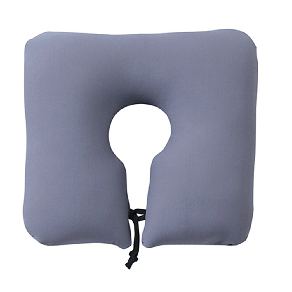 MOGU モグ ポータブルネックピロー CH チャコール 横350mm×縦350mm×奥行100mm | Sizeee