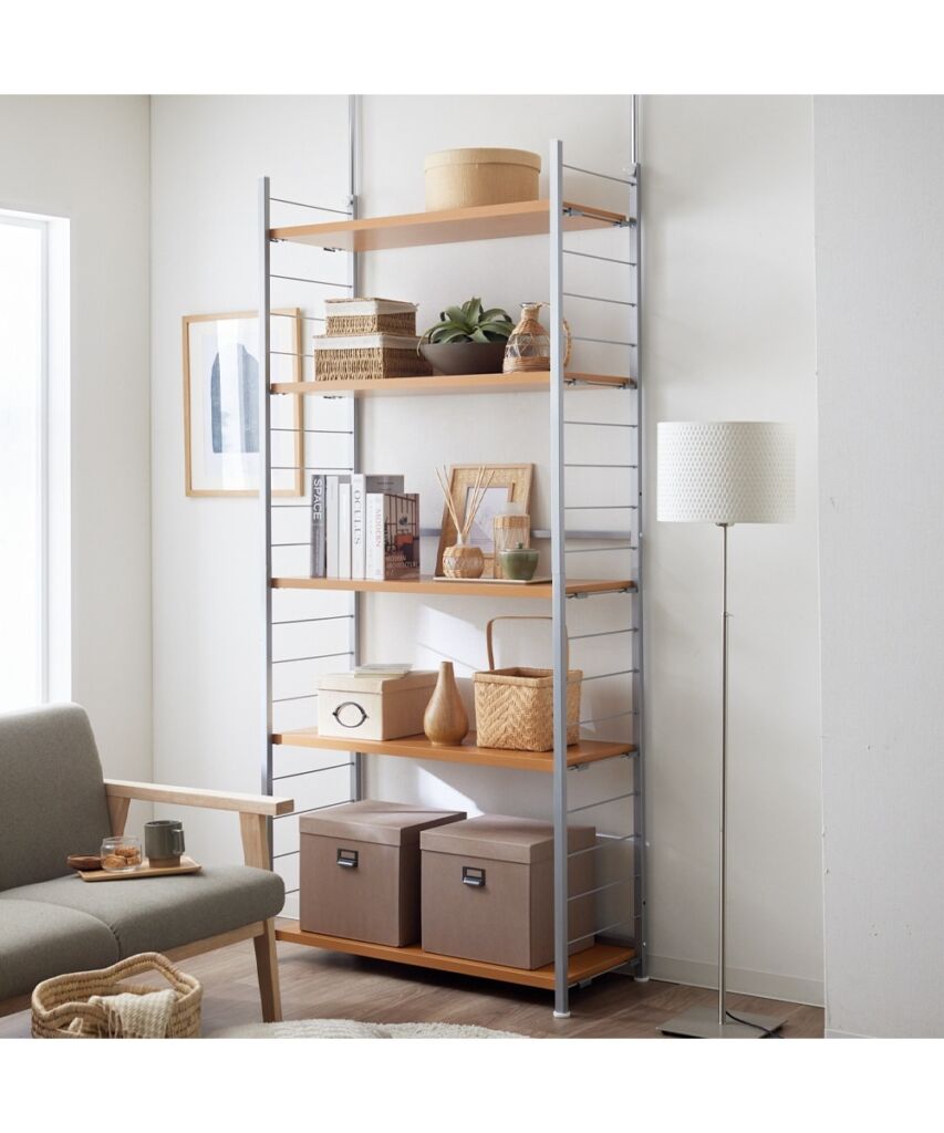 【日本製】突っ張り壁面ラック | Sizeee