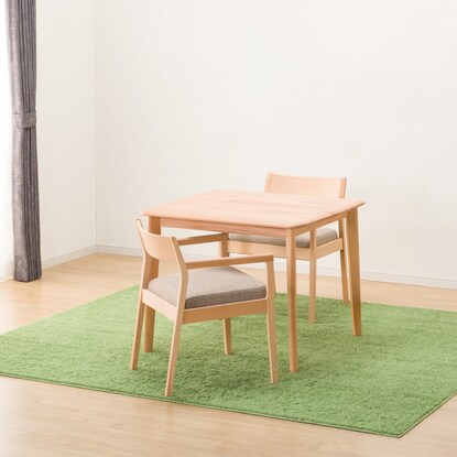 ダイニングテーブル3点セット(NコレクションT-01 90 NA/C-52P肘付き NA/BE) | Sizeee