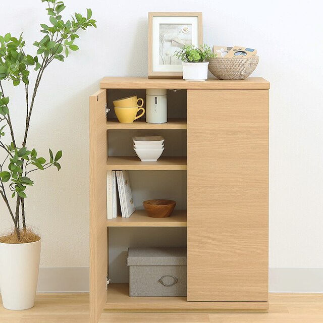 カウンター下収納 扉タイプ (PTS 幅60cm NA) | Sizeee