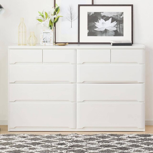 ローチェスト(オウカ2 DVD150LC WH) | Sizeee