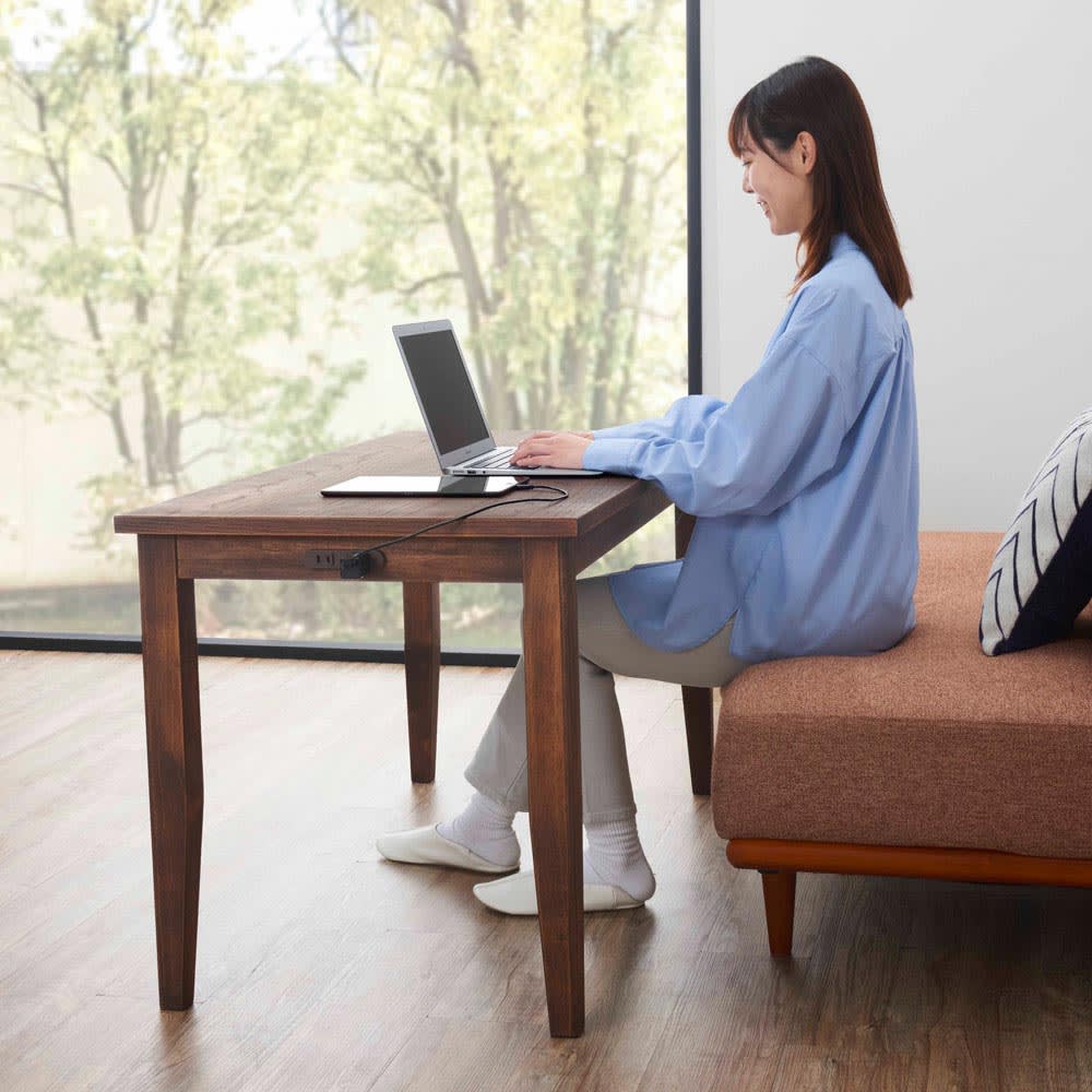 布団を使わないソファ用こたつ 幅120cm奥行60cm高さ65cm | Sizeee