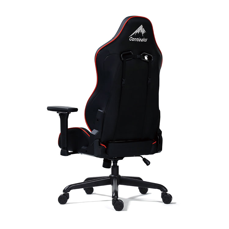 アイガー EVO ゲーミングチェア 4Dアームレスト リクライニング 175度 合成皮革 レッド | Sizeee