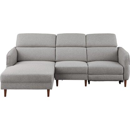 電動布張りカウチソファ(KK026 RC GY) | Sizeee