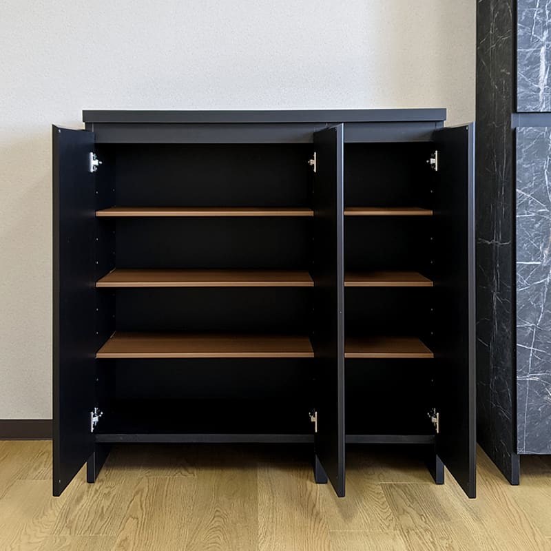 シューズボックス オーレ 90L BK | Sizeee