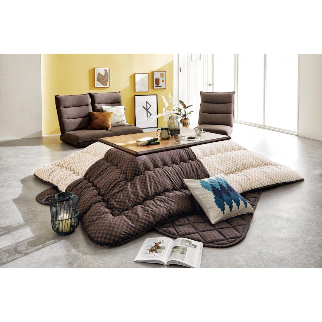 速暖リビングコタツ ロイター120 BR | Sizeee