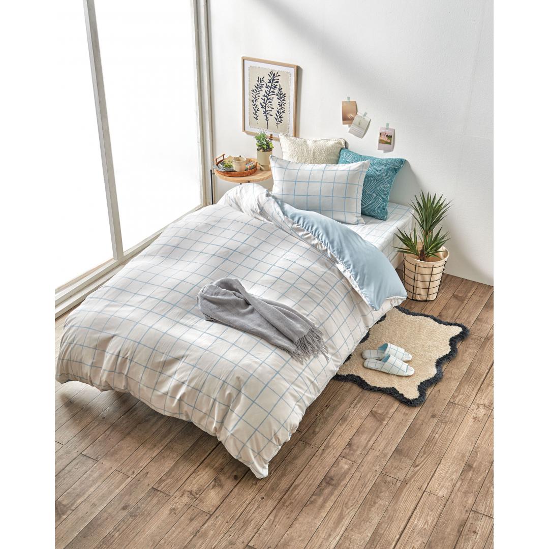 カバー3点セット グリーユBL (シングル) | Sizeee