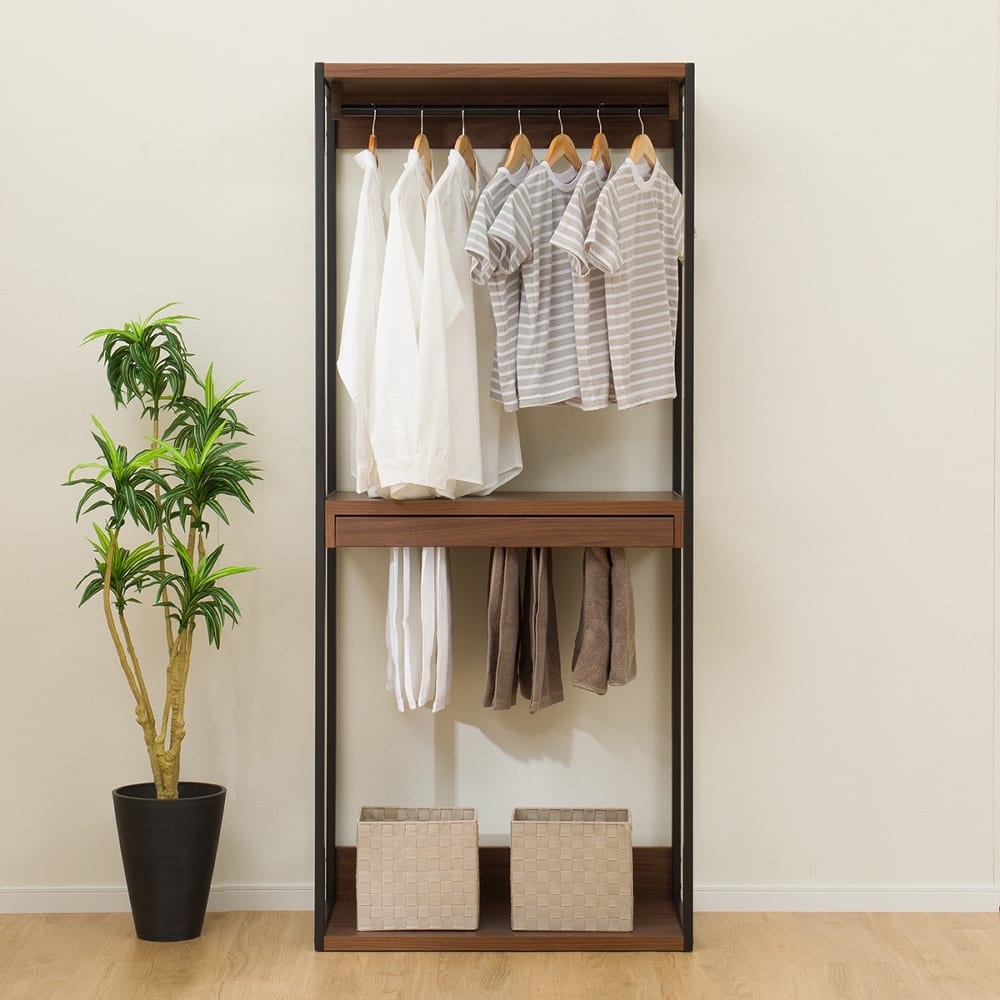 オープンワードローブ(アテン 80SL MBR) | Sizeee