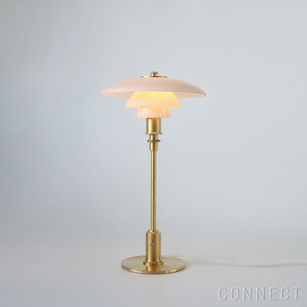 Louis Poulsen（ルイスポールセン） / PH 2/1 Table（テーブル） / 真鍮 / ペール・ローズ / テーブルランプ | Sizeee